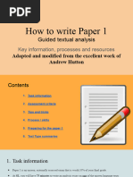 IB English Paper 2 Rubric Changes 2024 | PDF