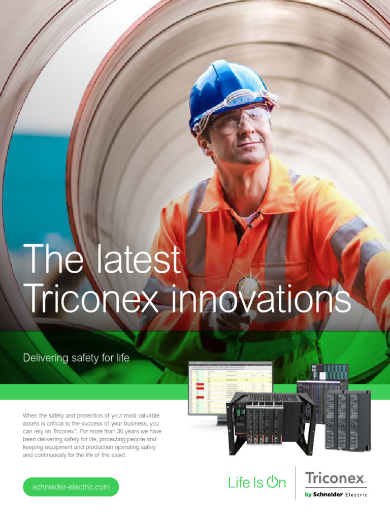 Triconex Innovations Brochure | PDF | Product Lifecycle | Computer Science
