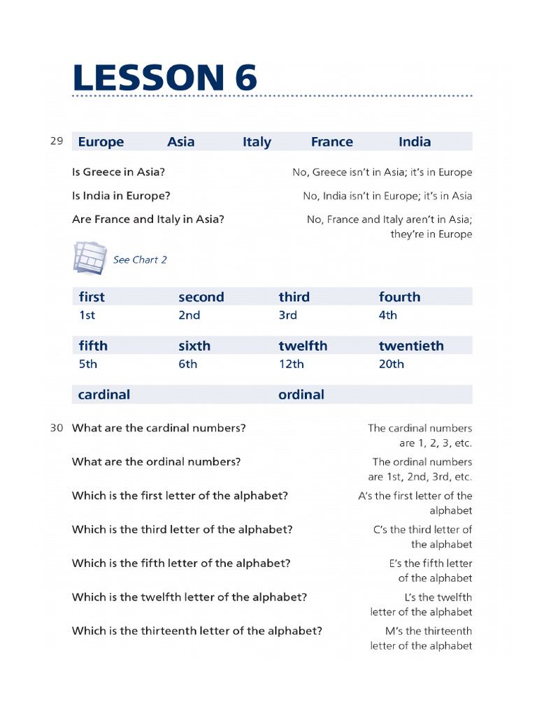 Lesson 6 - Conversation | PDF