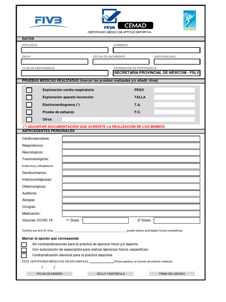 Cemad Newcom Feva 2023 | PDF