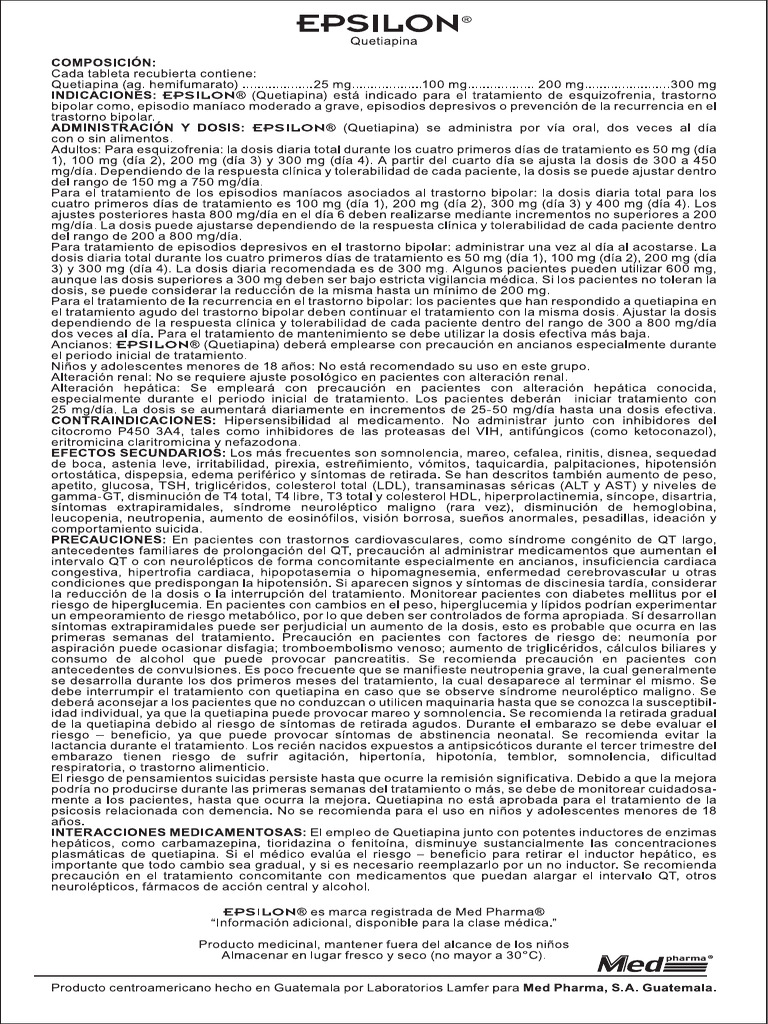 Epsilon Tabletas | PDF