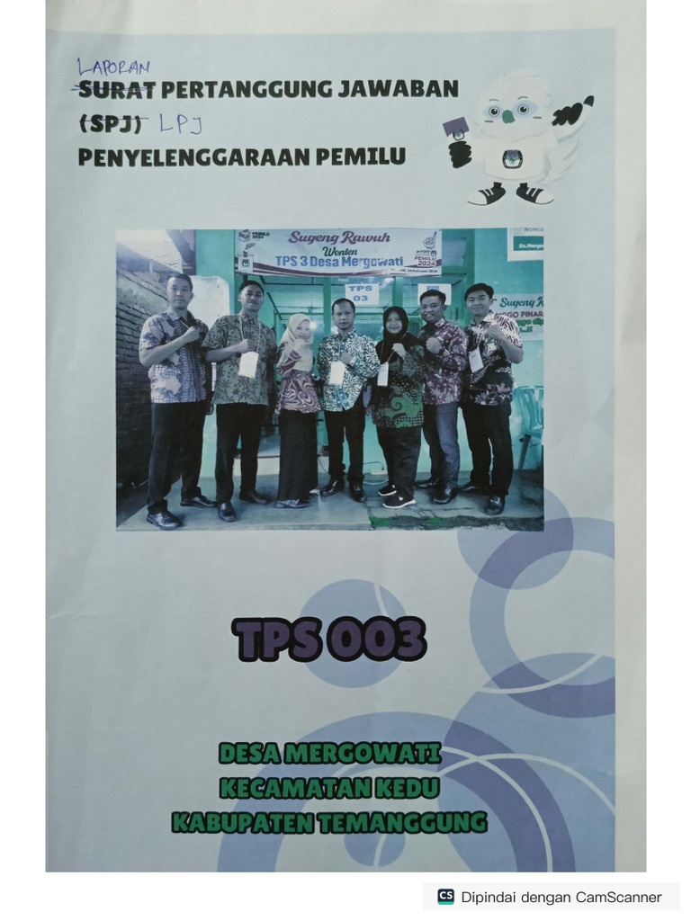 Contoh LPJ Kpps | PDF