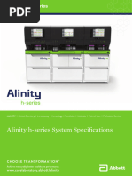 Ficha Tecnica Alinity - CI | PDF | Blood Plasma | Litre