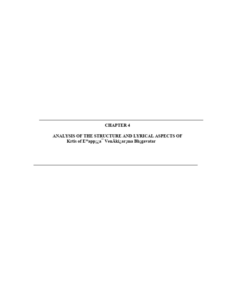 7chapter 4 Analysic of Structure Lyrical | PDF