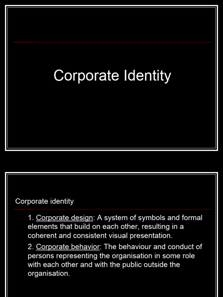 Corporate Identity | PDF