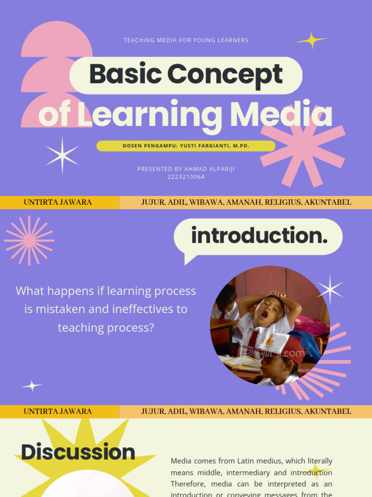 Basic Concept of Learning Media | PDF | Learning | Teachers