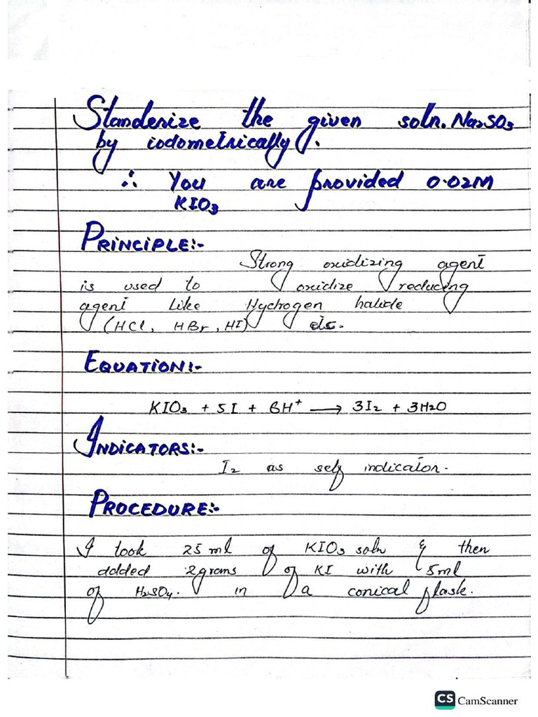 Practical 6th Organic | PDF