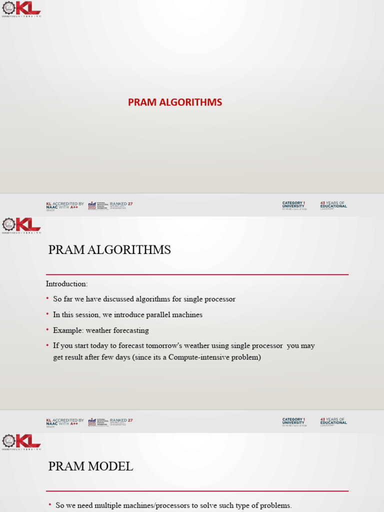 Session-4 & 5 | PDF | Parallel Computing | Central Processing Unit