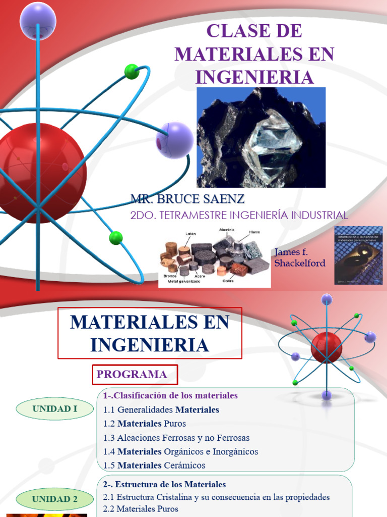 Materiales de Ingenieria Lecture 01 | PDF | Rieles | Hierro