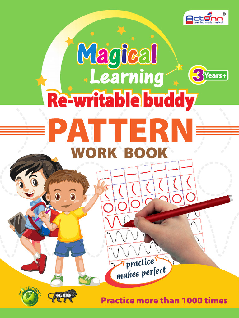 Pre Nursery Pattern Writing Book | PDF