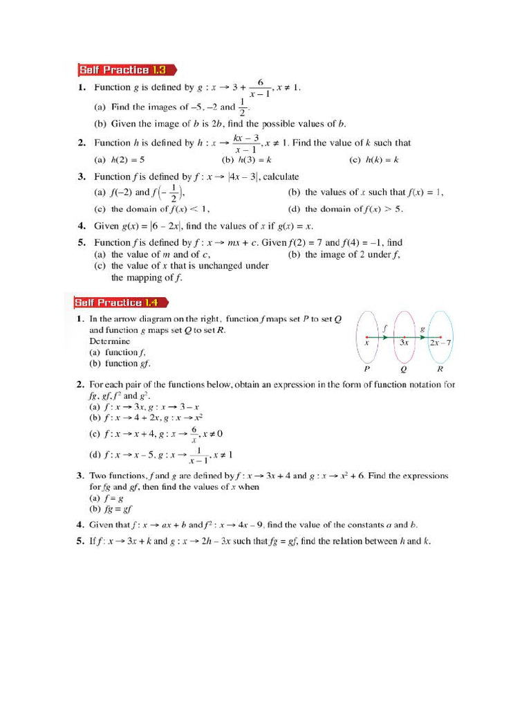 Addmath Exercise | PDF
