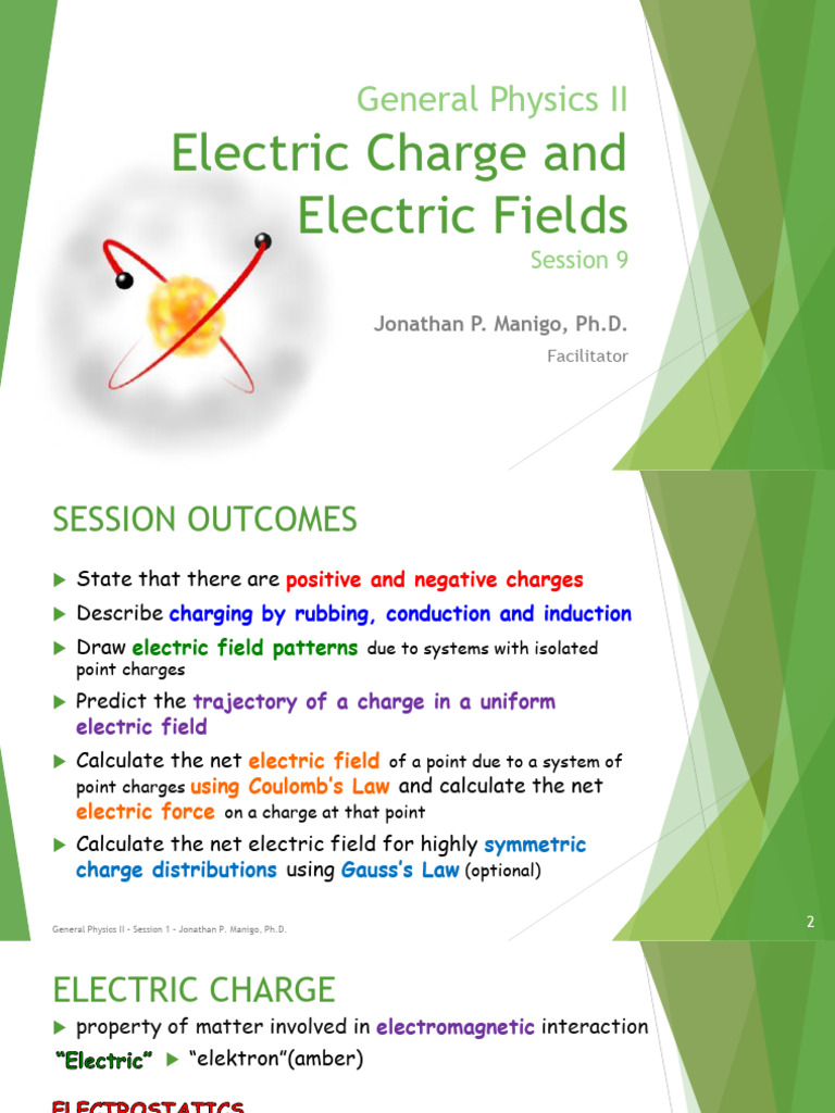 Electric Charge and Fields Overview | PDF | Electric Charge | Flux