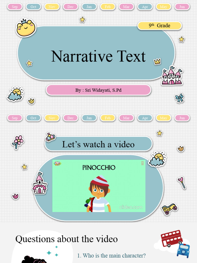 Narrative Text Peer Teaching | PDF | Narrative