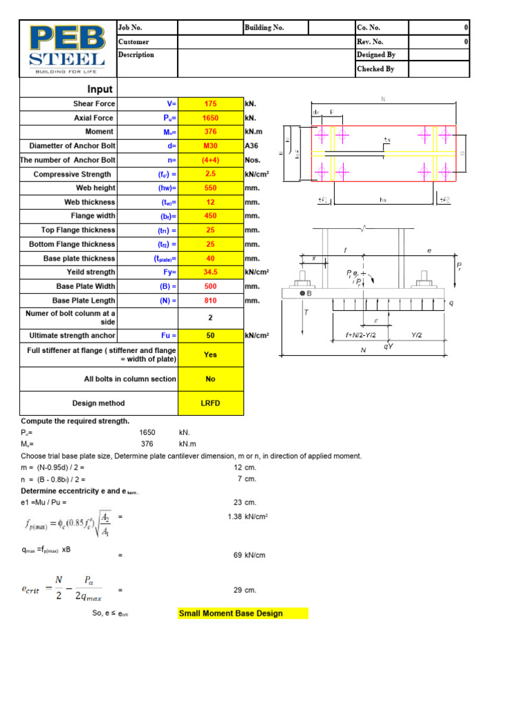 AISC2005-Anchor Bolt | PDF | Tension (Physics) | Bending