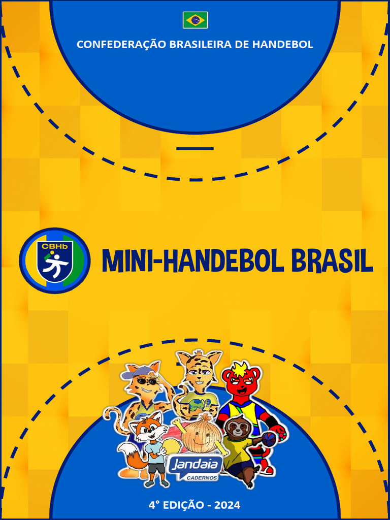 Mini-Handebol Brasil - 4° Edição Oficial - Livro Oficial Da CBHB | PDF ...