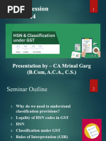 HSN Codes & GST Rates | PDF | Books