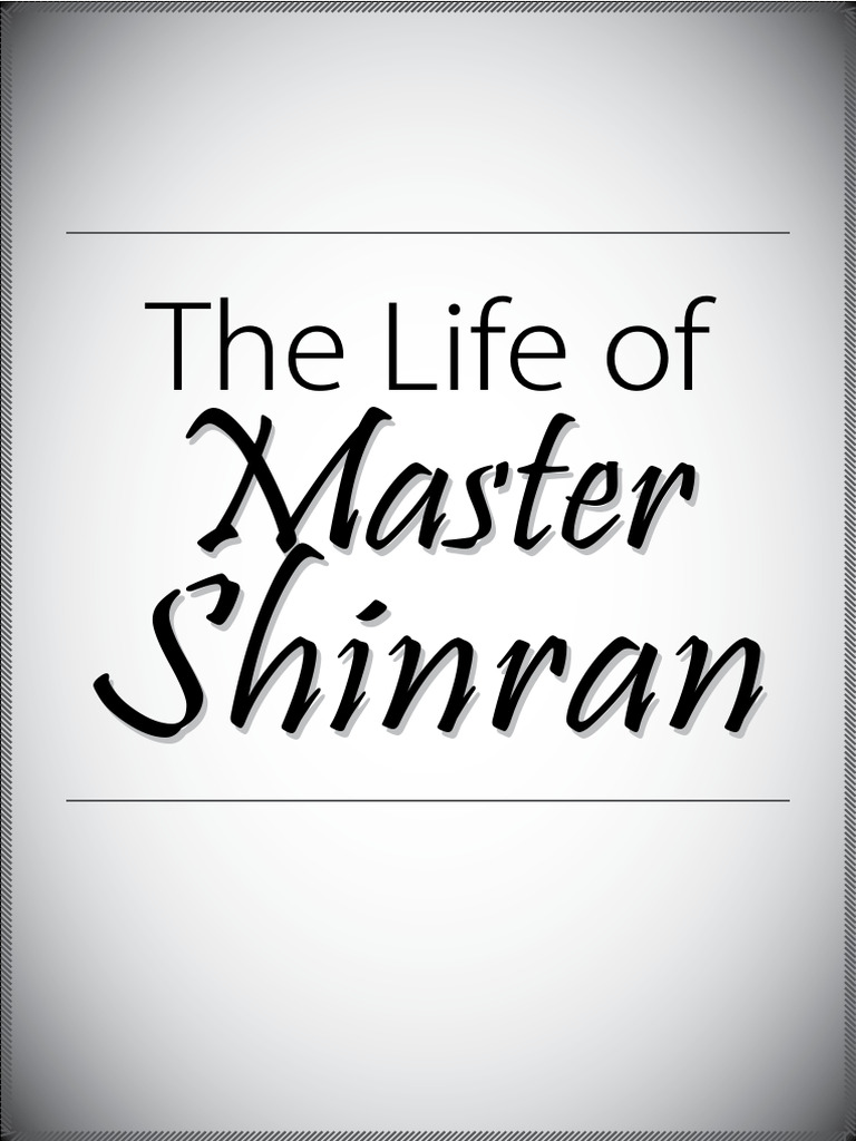 Life of Master Shinran: Early Years | PDF | Āstika | Religious Belief ...