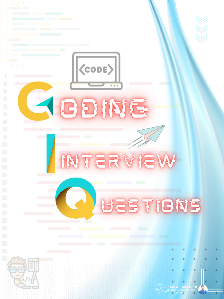 Coding Interview Questions | PDF | Digital Electronics ... Coding Interview Questions | PDF | Digital Electronics ...