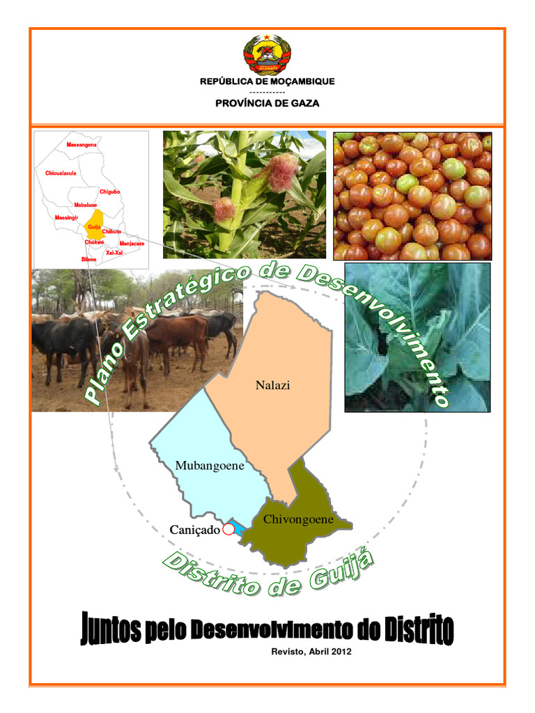 Mapa e Desenvolvimento do Distrito de Guijá | PDF | Agricultura | Caça
