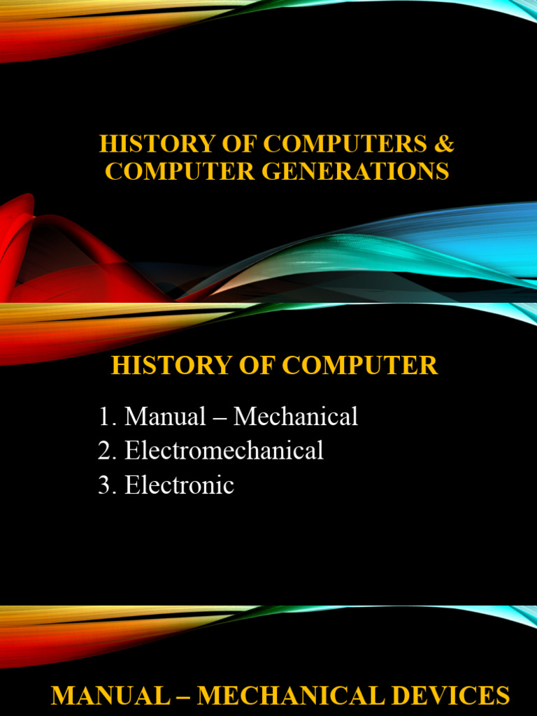 Lesson2.History of Computers | PDF | Integrated Circuit | Computer Memory