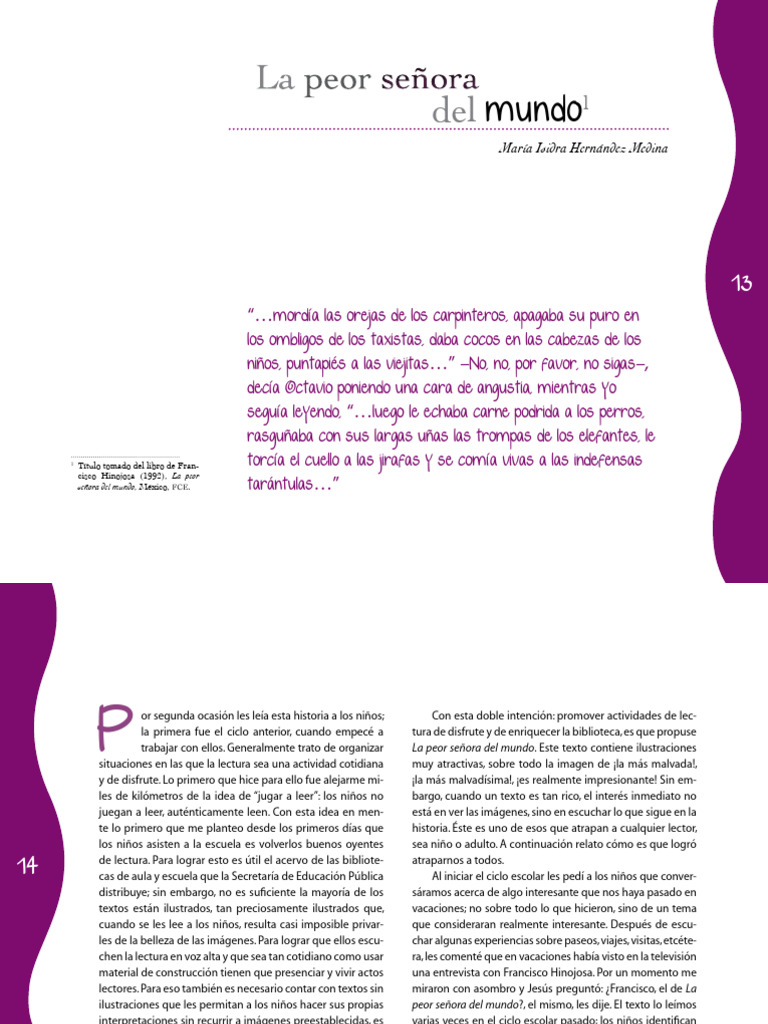 El Placer De Aprender La Alegría De Enseñar 13 83 Pdf Cuentos