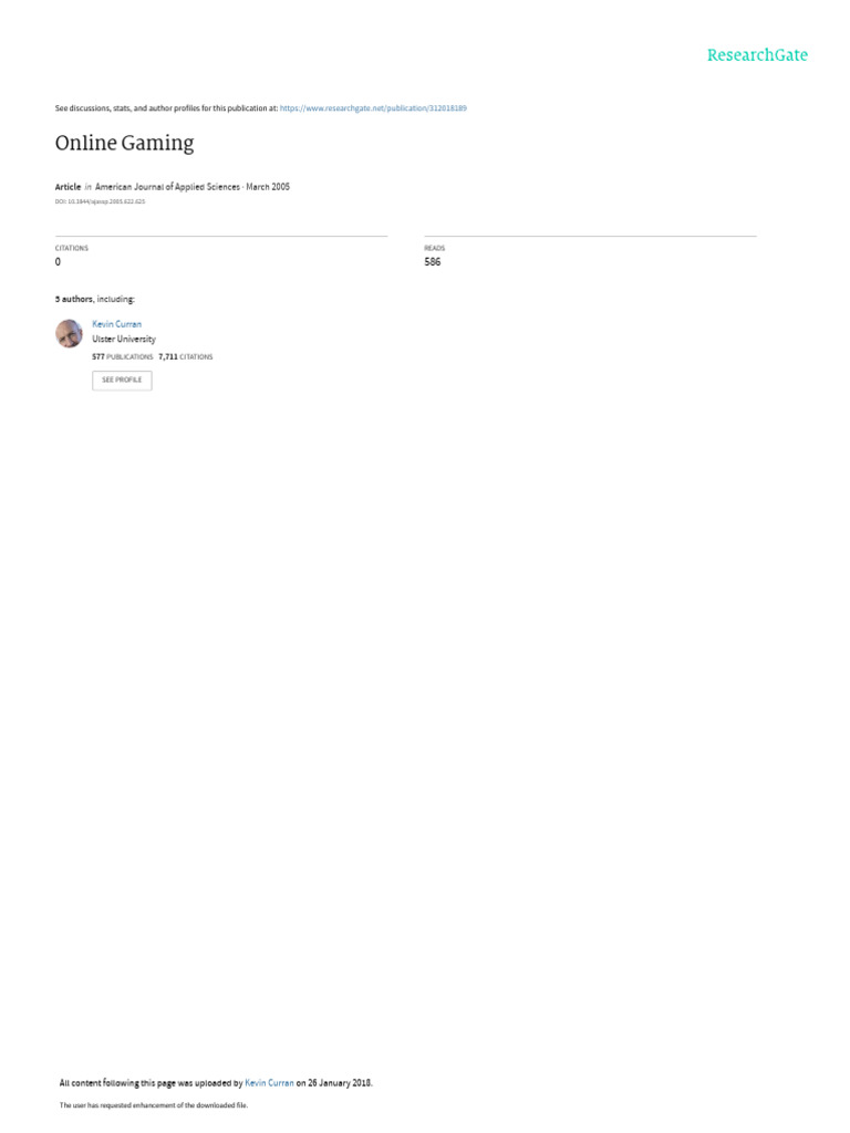 Online Gaming | PDF | Xbox | Gaming