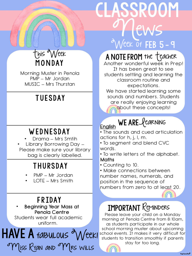 Have A: Fabulous Week! | PDF