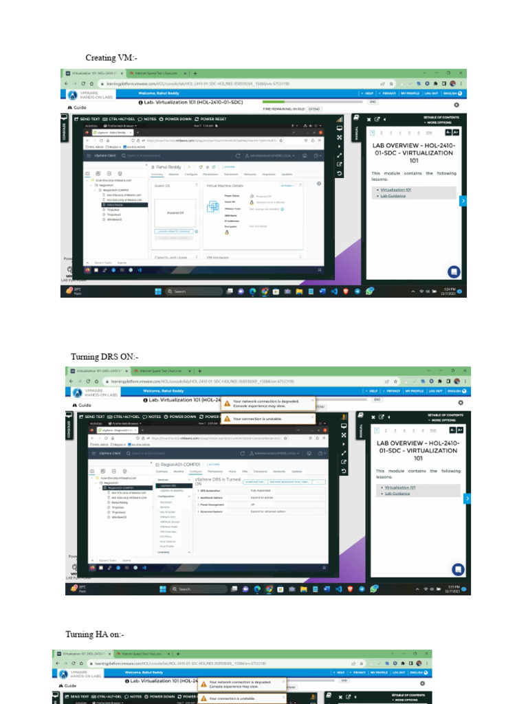 VM Setup and Docker Management Guide | PDF