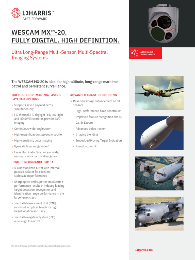 Ims Eo Brochure Wescam MX-20-0102AB-Brochure | Download Free PDF ...