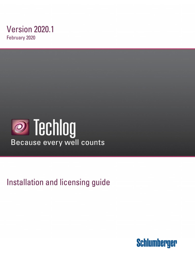 Techlog 2020-1 Installation and Licensing Guide | PDF | Installation ...