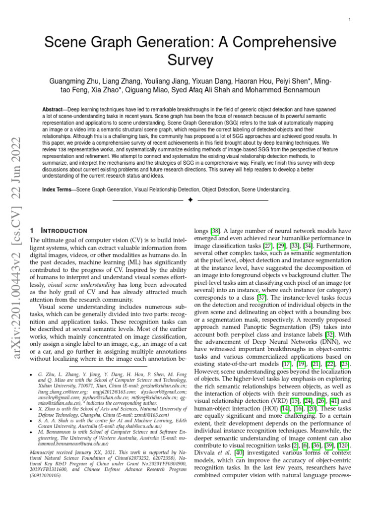 Scene Graph Generation | Download Free PDF | Image Segmentation | Deep Learning