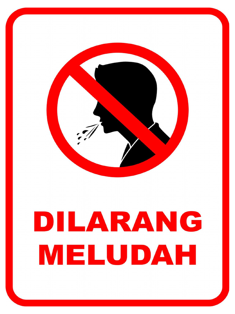 Dilarang Meludah | PDF