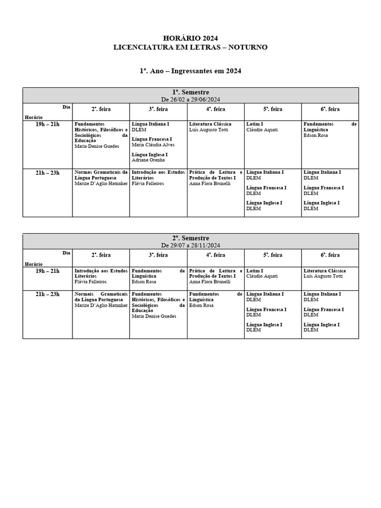 Hora Rio-2024 Letras Noturno 1o Ao 5o. Ano | PDF