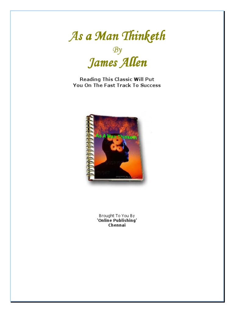 As A Man Thinketh | PDF