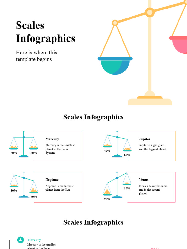 Scales Infographics by Slidesgo | PDF