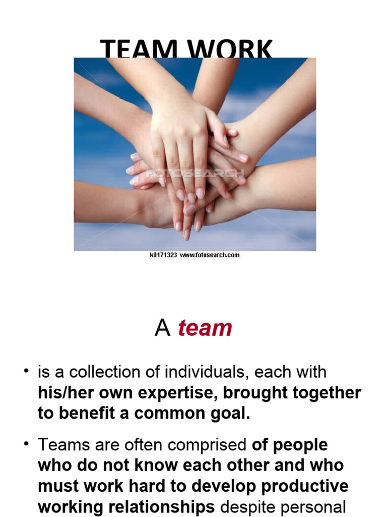 Team Work Cohort 11 Tamale | PDF | Creativity | Team Building