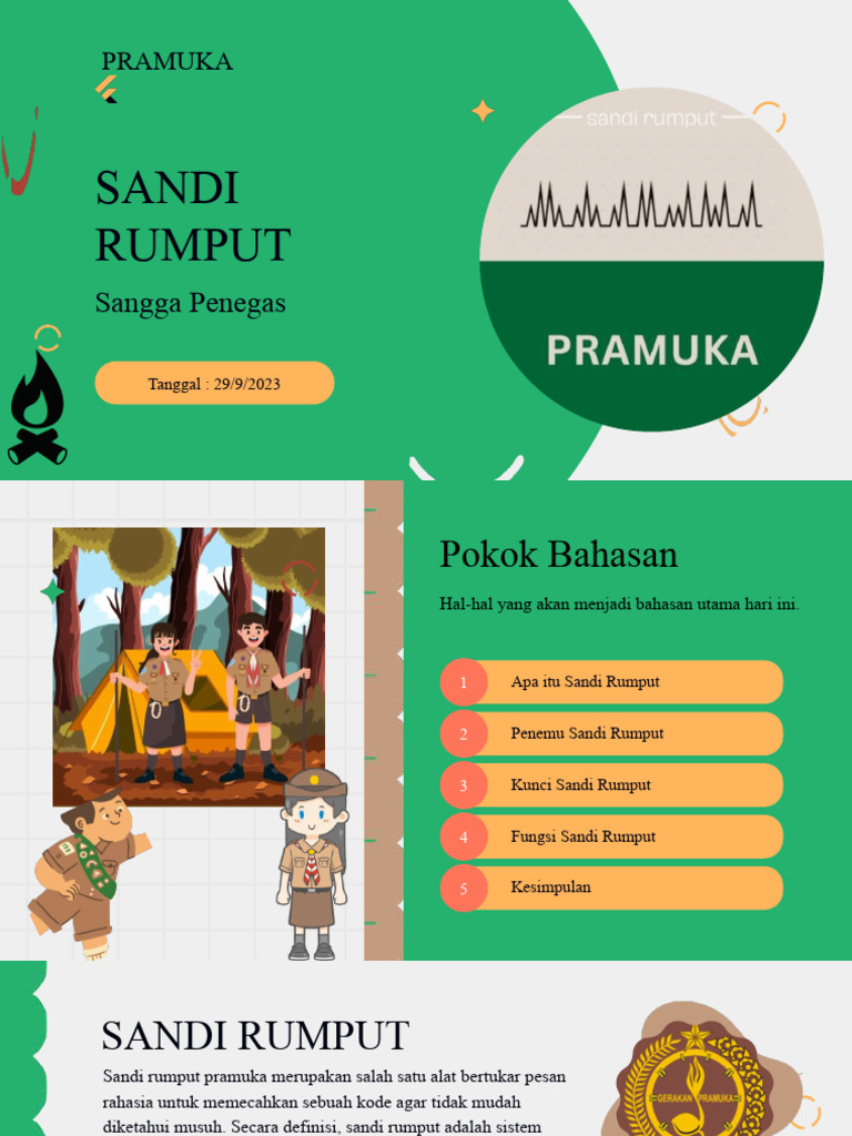 Sangga Penegas - Sandi Rumput818 | PDF