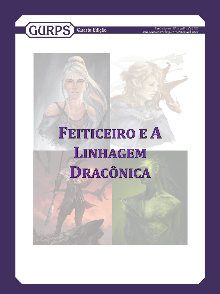 Feiticeiro de Linhagem Dracônica | PDF | Mágico (fantasia) | Dragão