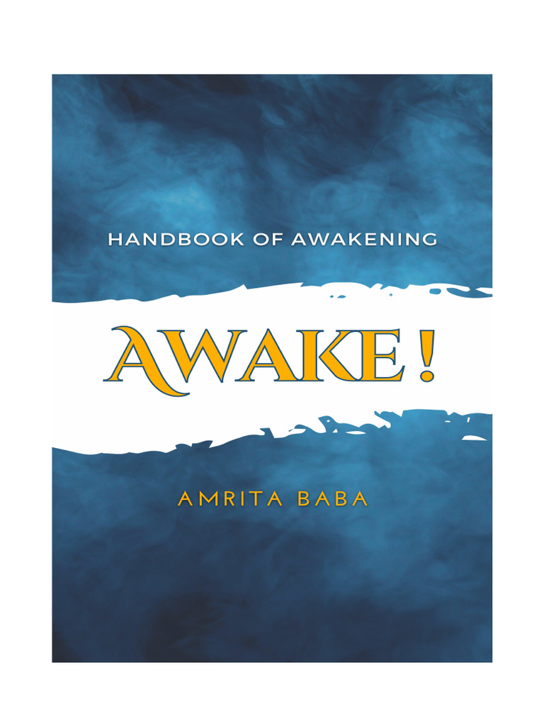 Awake Amrita+Baba 10.2022 1 | PDF | Thought | Feeling