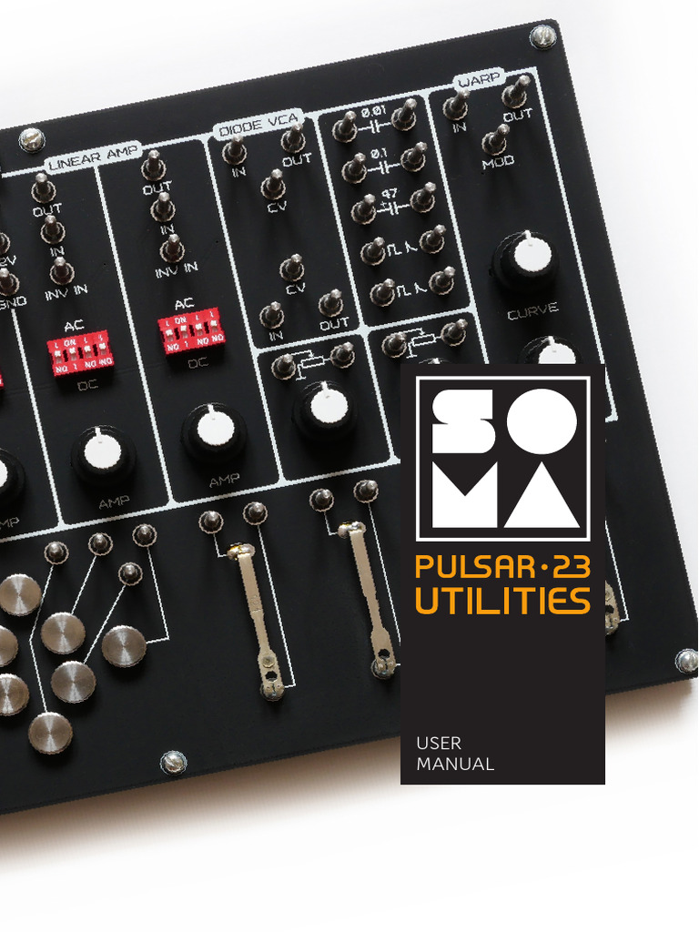 PULSAR•23 Utilities User Manual | PDF | Amplifier | Power Supply