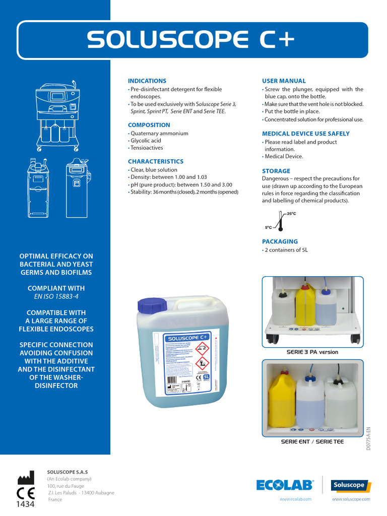 Cplus Soluscope Cplus Leaflet-En | PDF | Chemistry