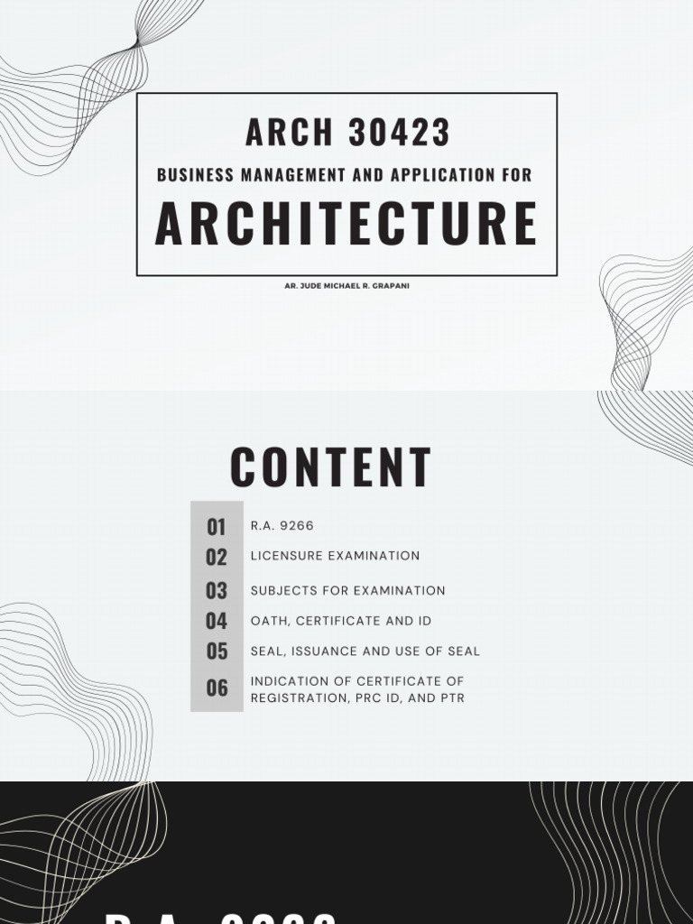 Lecture 1 - Becoming An Architect | PDF