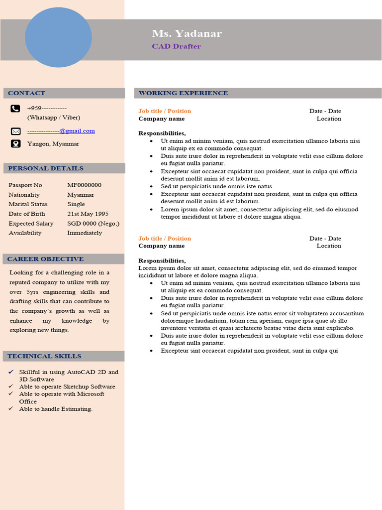 CCC Resume Template | PDF | Engineering