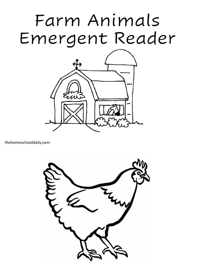 Emergent Reader - Farm Animals | PDF