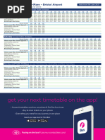 A3 Bus Timetable: Weston to Bristol Airport | PDF | Transport | Public ...