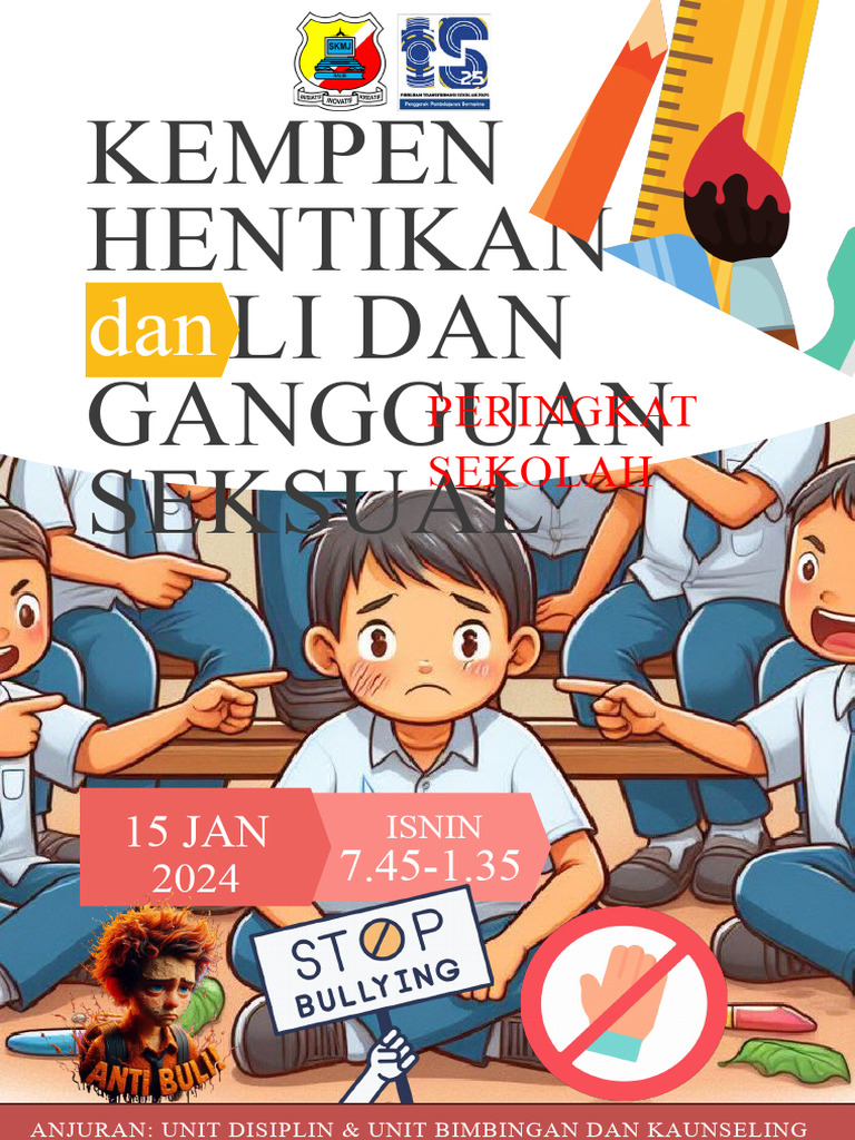 Buku Program Kempen Hentikan Buli Dan Gangguan Seksual SJKT | PDF