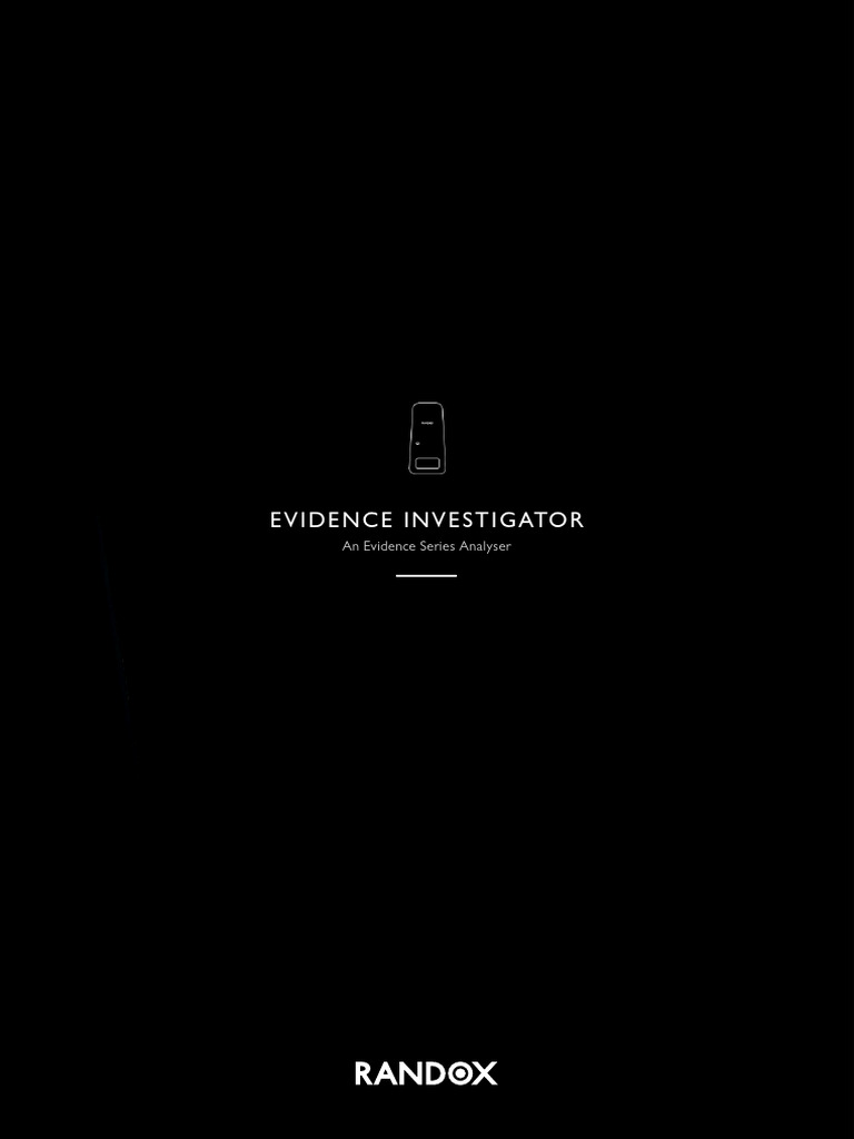 Evidence Investigator Brochure 2 | PDF