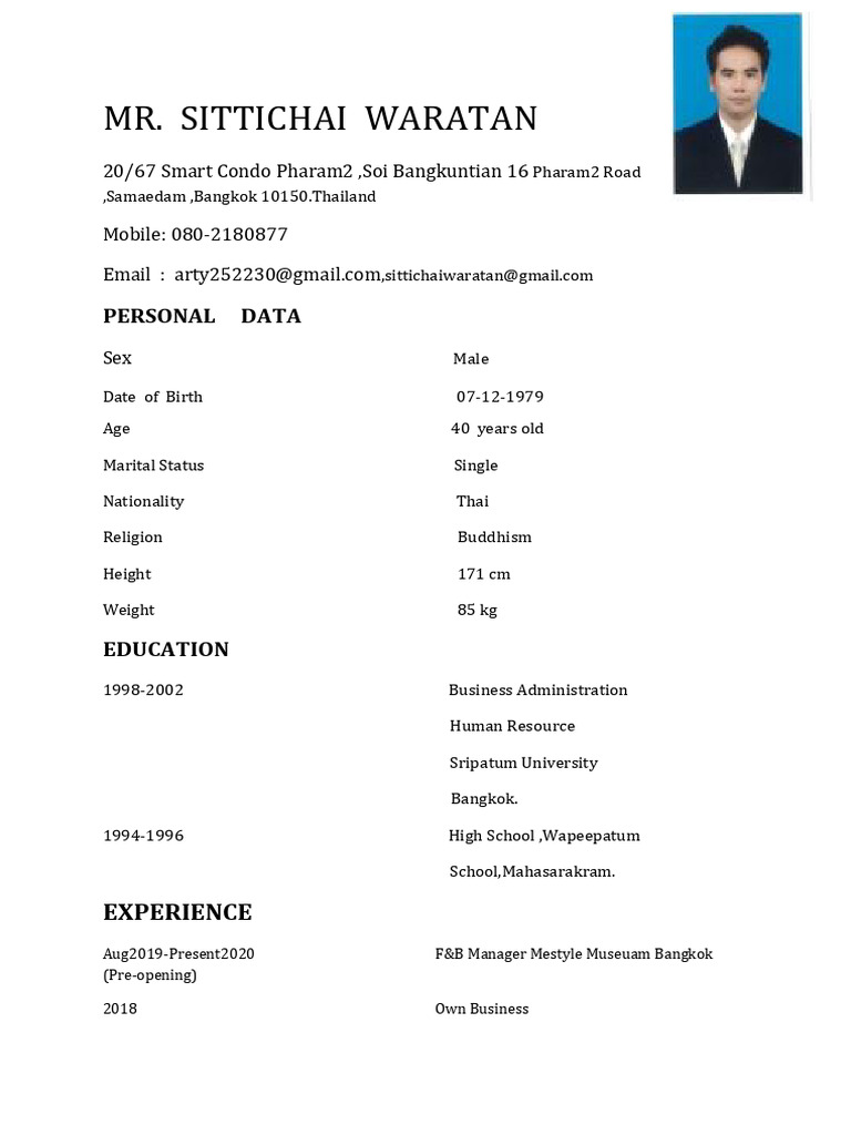 Resume Update-2-1 | PDF
