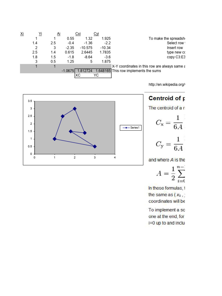 To Find Centroid of A Shape | PDF | Teaching Methods & Materials