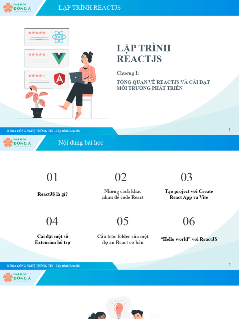 Chương 1 - Tổng Quan Về ReactJS | PDF